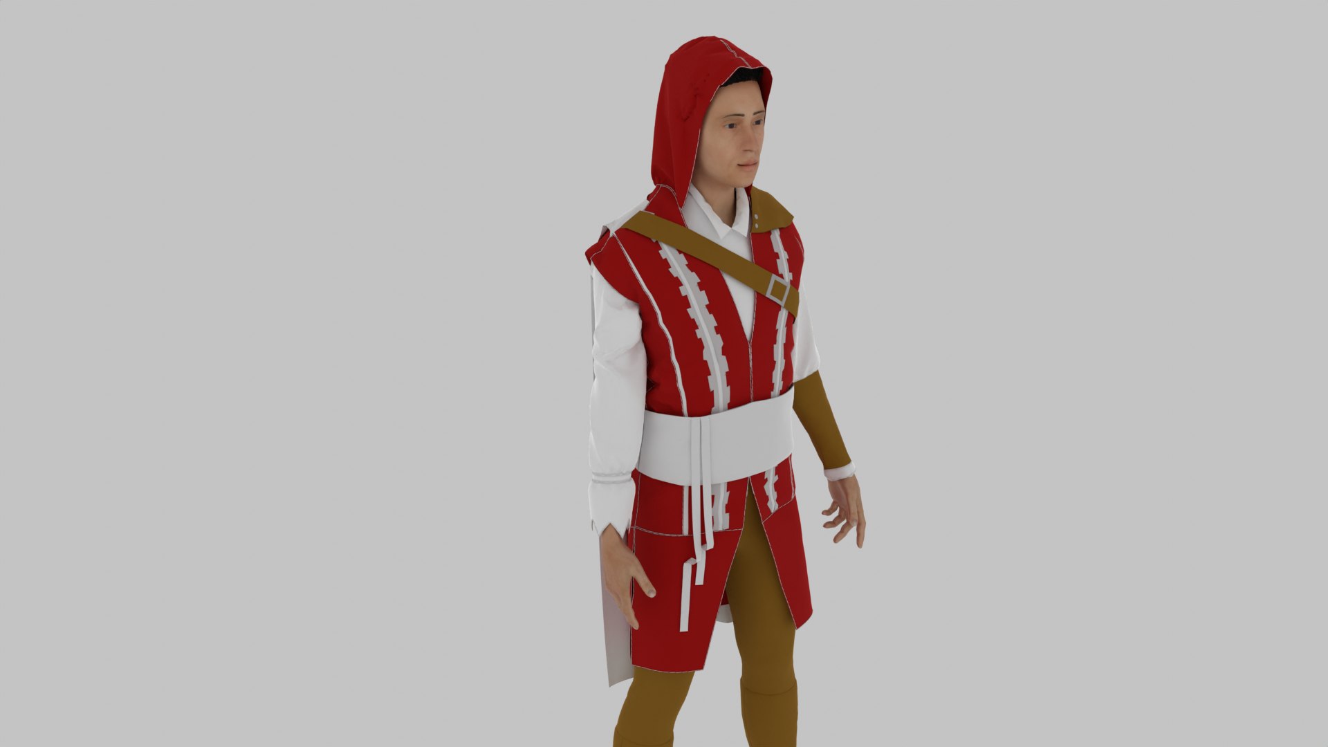 3D Assassin Character - TurboSquid 1970608