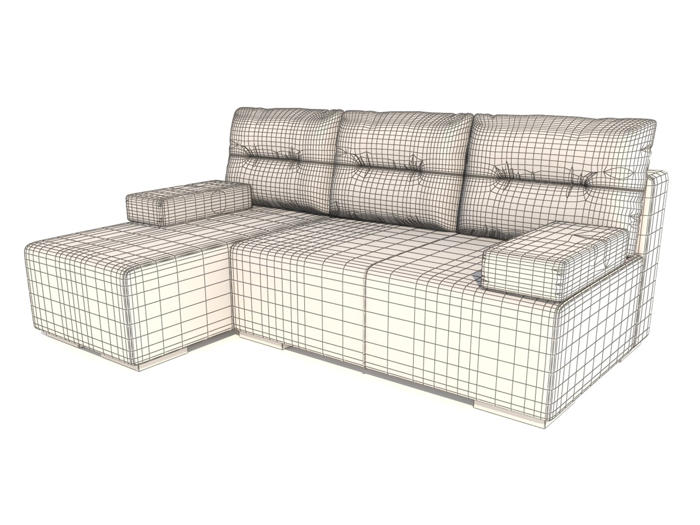 3d Model Sofa Marta Pufetto
