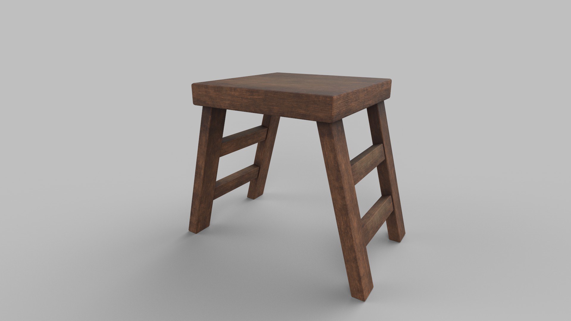 Table Stool 3D Model - TurboSquid 1852967