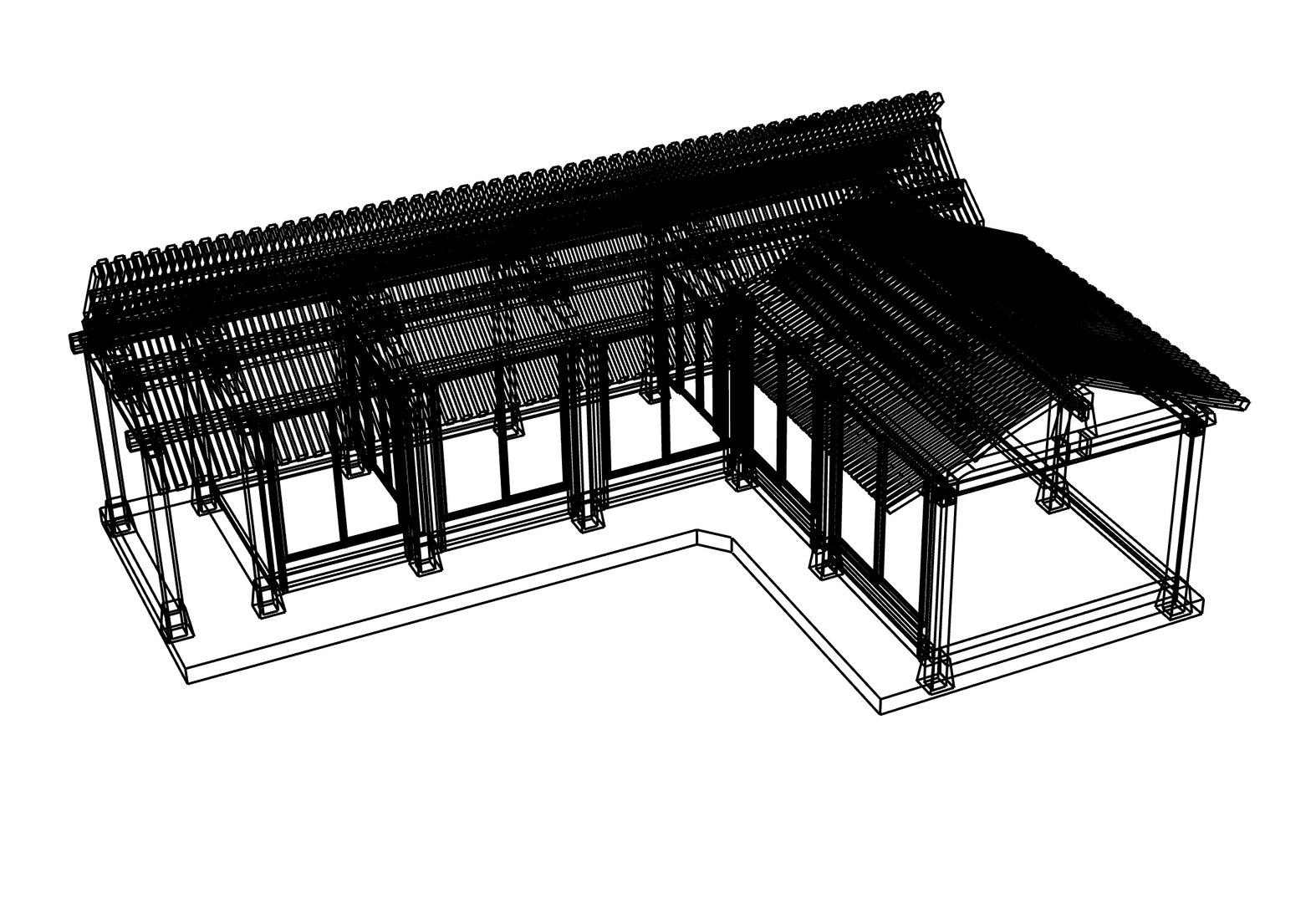 3D Model Hanok - TurboSquid 1486454