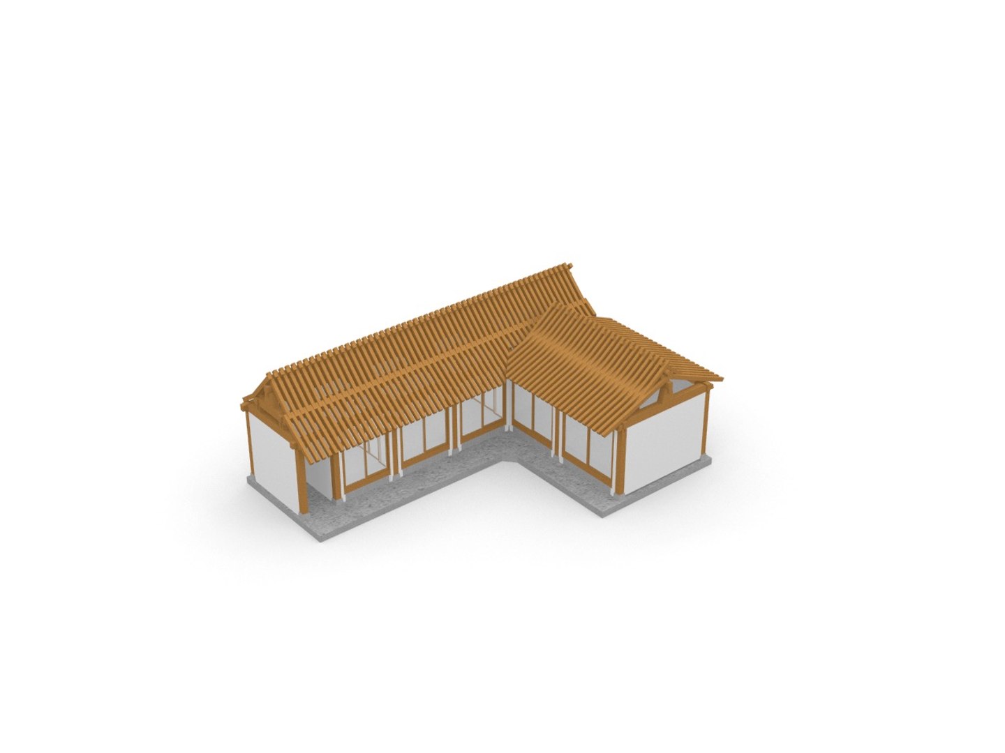 3D Model Hanok - TurboSquid 1486454