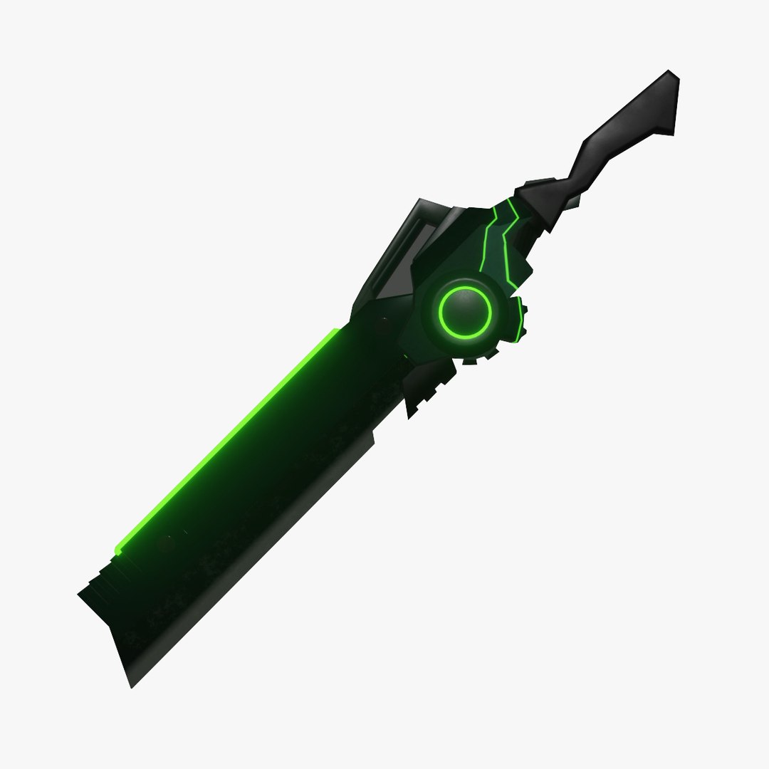 Green Sword 3D - TurboSquid 1851917