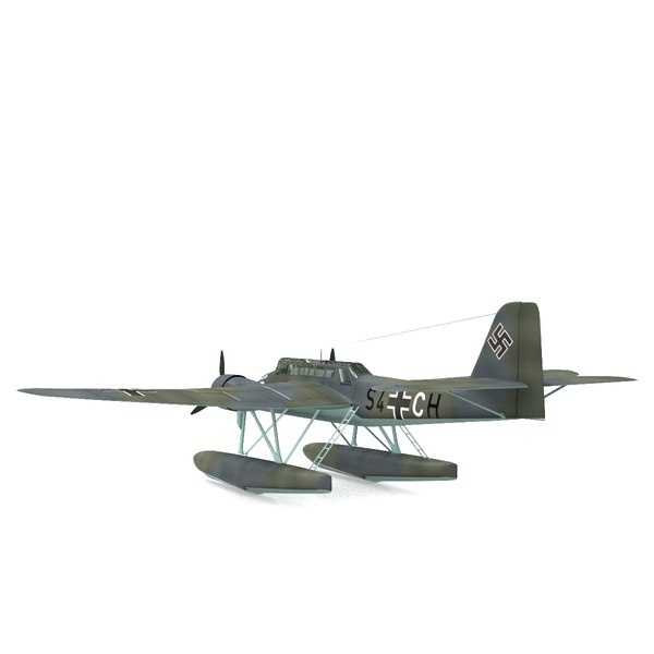 3d henschel hs-123 model