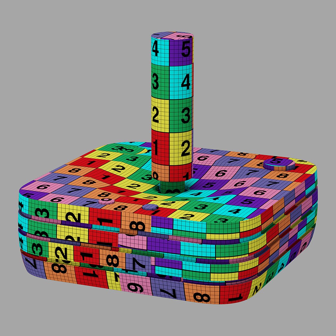 Atari VCS Joystick 3D Model - TurboSquid 2406744