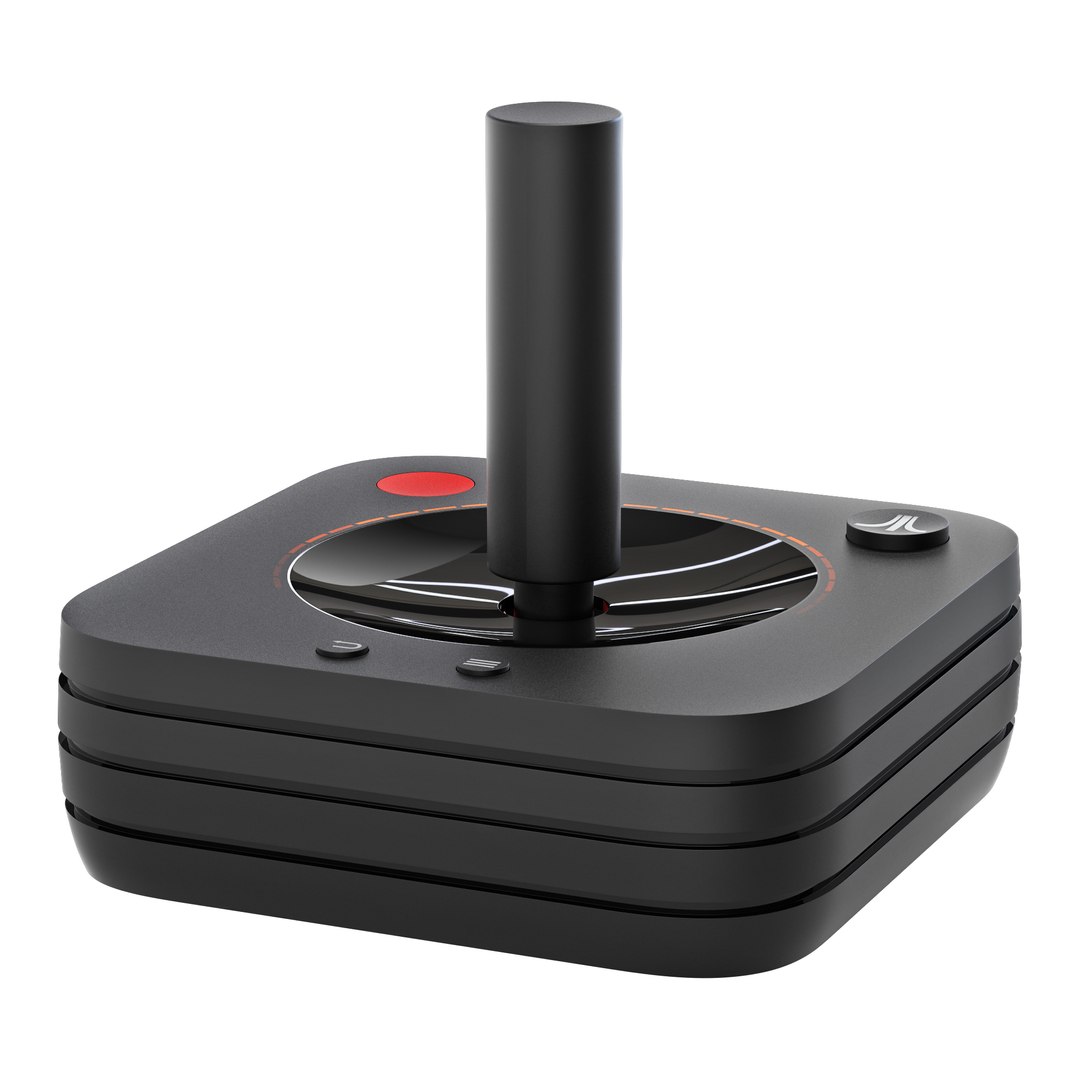 Atari VCS Joystick 3D Model - TurboSquid 2406744