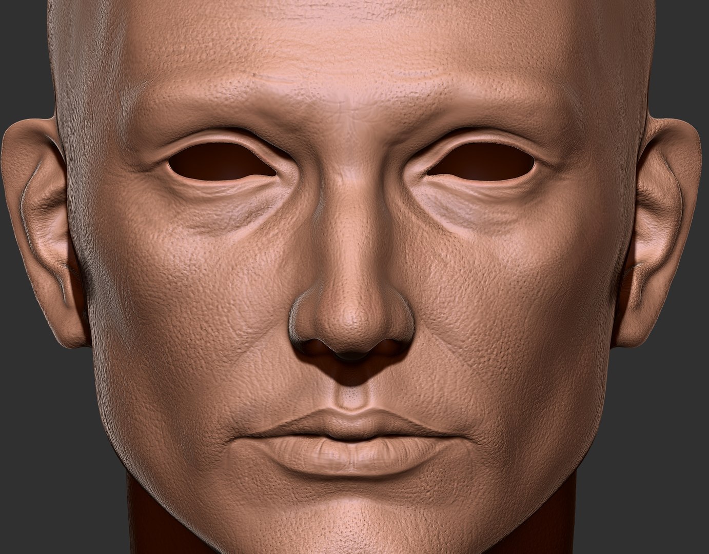 Realistic Male Head Model - TurboSquid 2043651