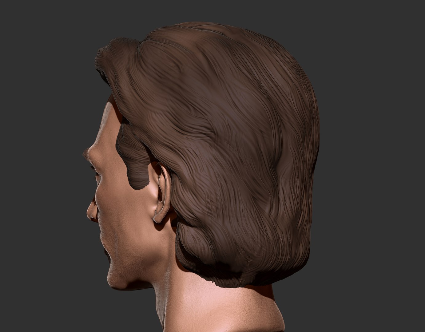 Realistic Male Head Model - TurboSquid 2043651