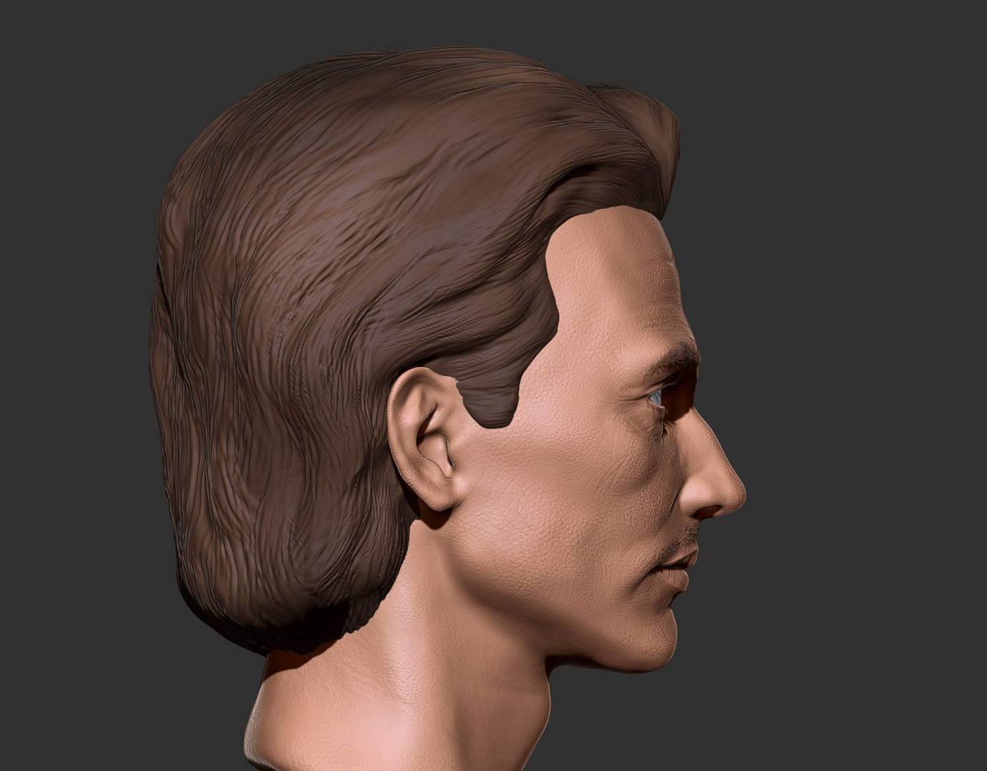 Realistic Male Head Model - TurboSquid 2043651