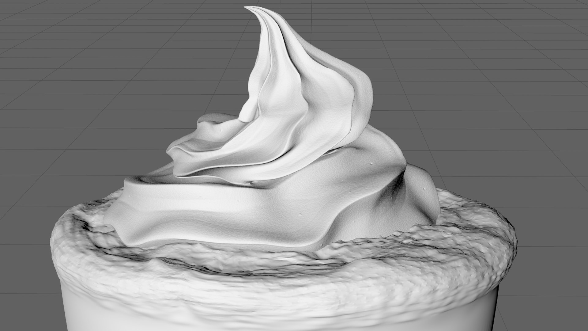 3D Model Milk Shake - TurboSquid 1734246