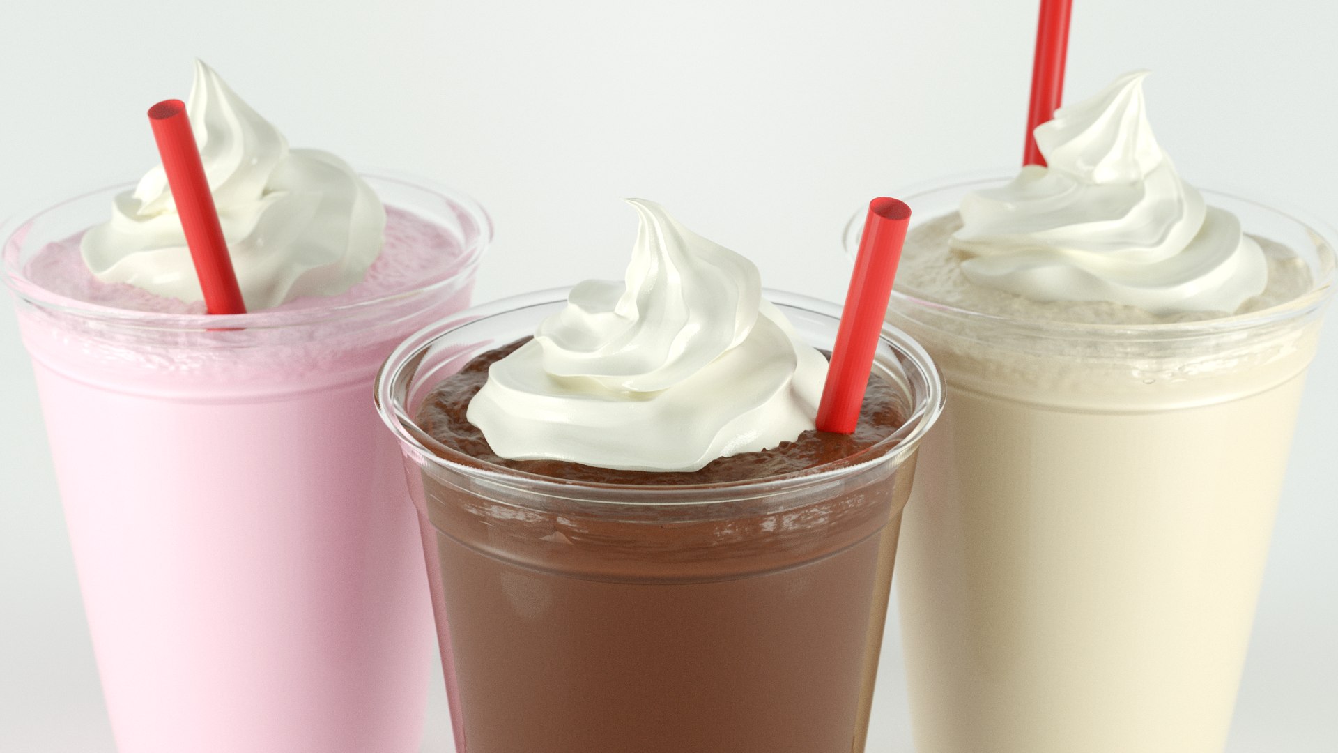 3D Model Milk Shake - TurboSquid 1734246