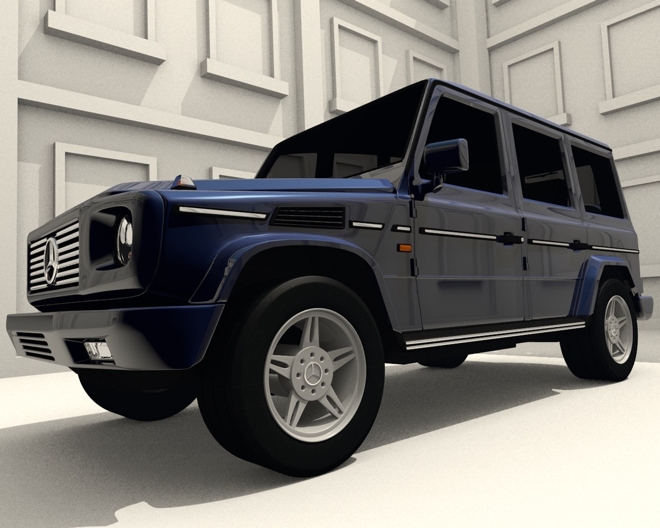 3d Mercedes G-class