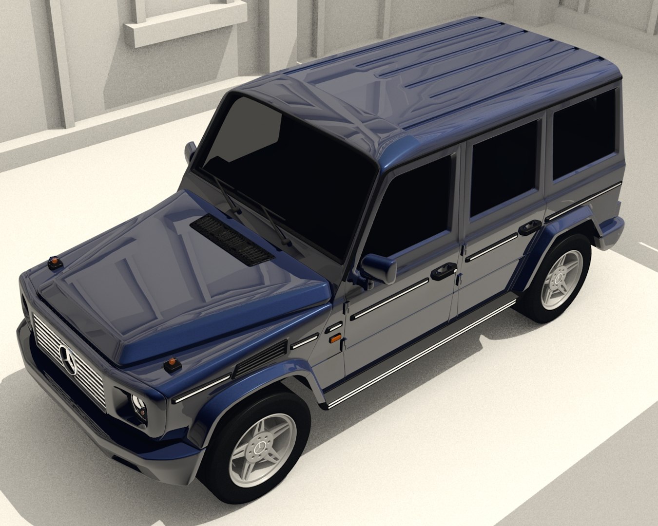 3d Mercedes G-class