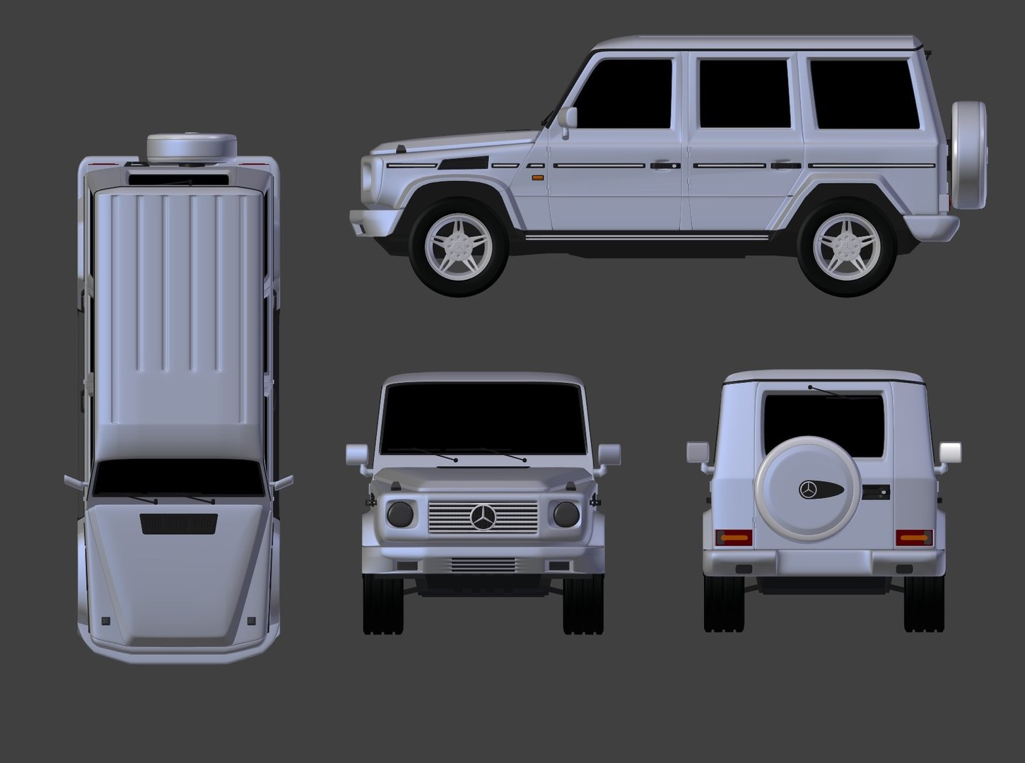 3d mercedes g-class