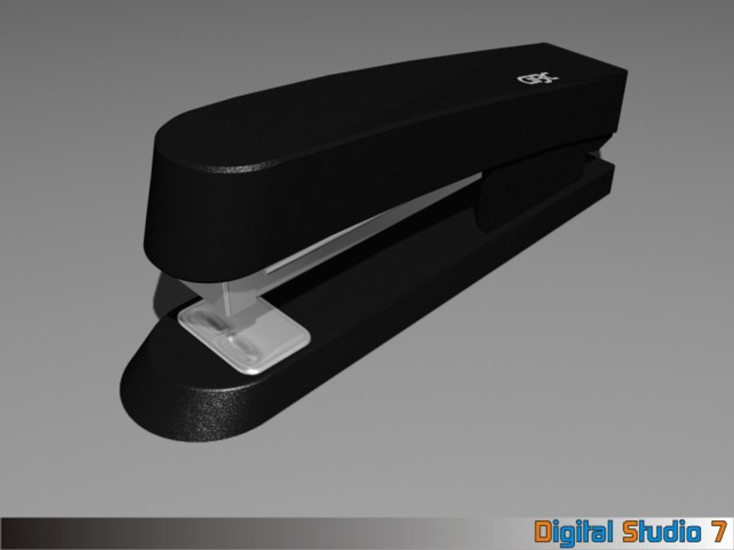 3d model stapler workplace