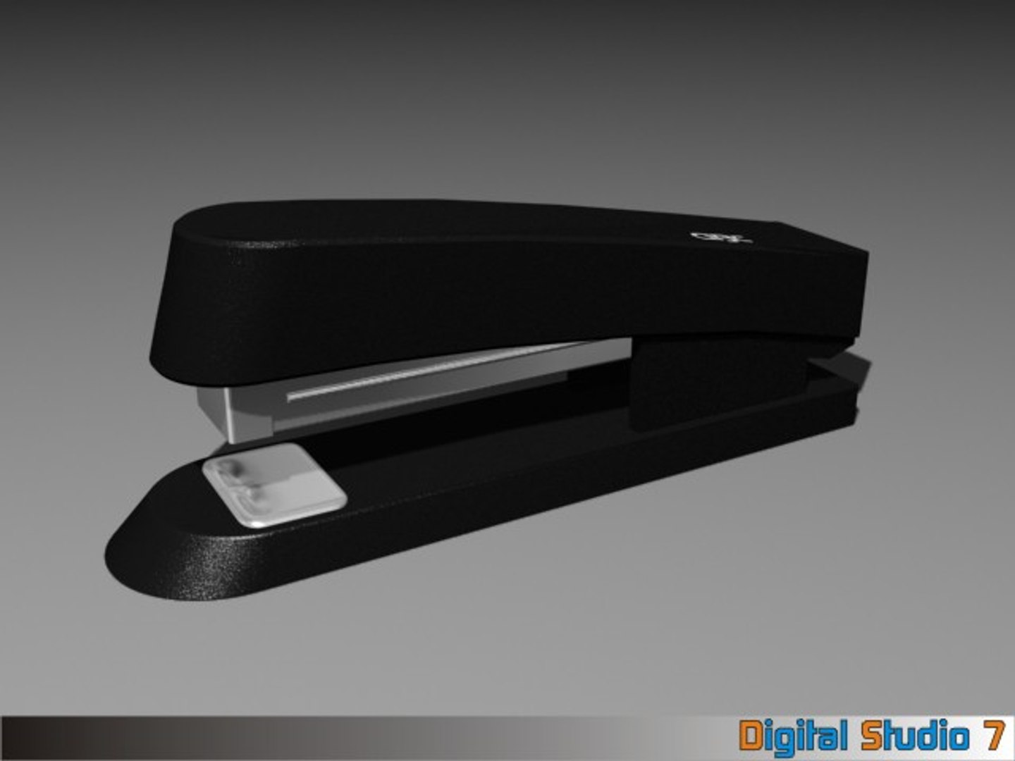 3d model stapler workplace