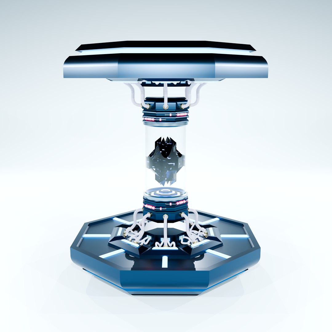 3D Ethereal Fusion Core Reactor - TurboSquid 2370010