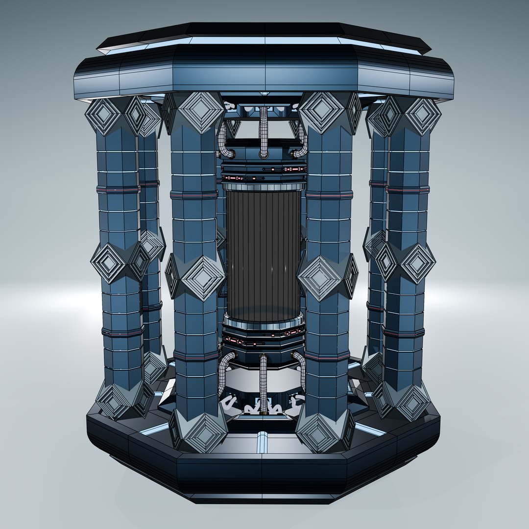 3D Ethereal Fusion Core Reactor - TurboSquid 2370010