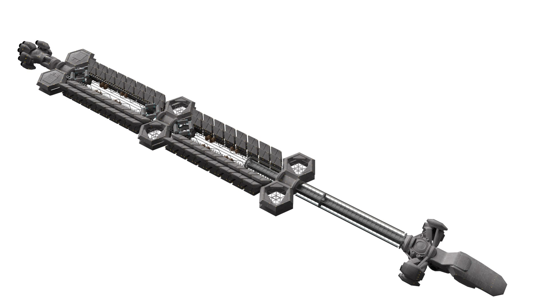 USCSS Covenant 3D Model - TurboSquid 1951255