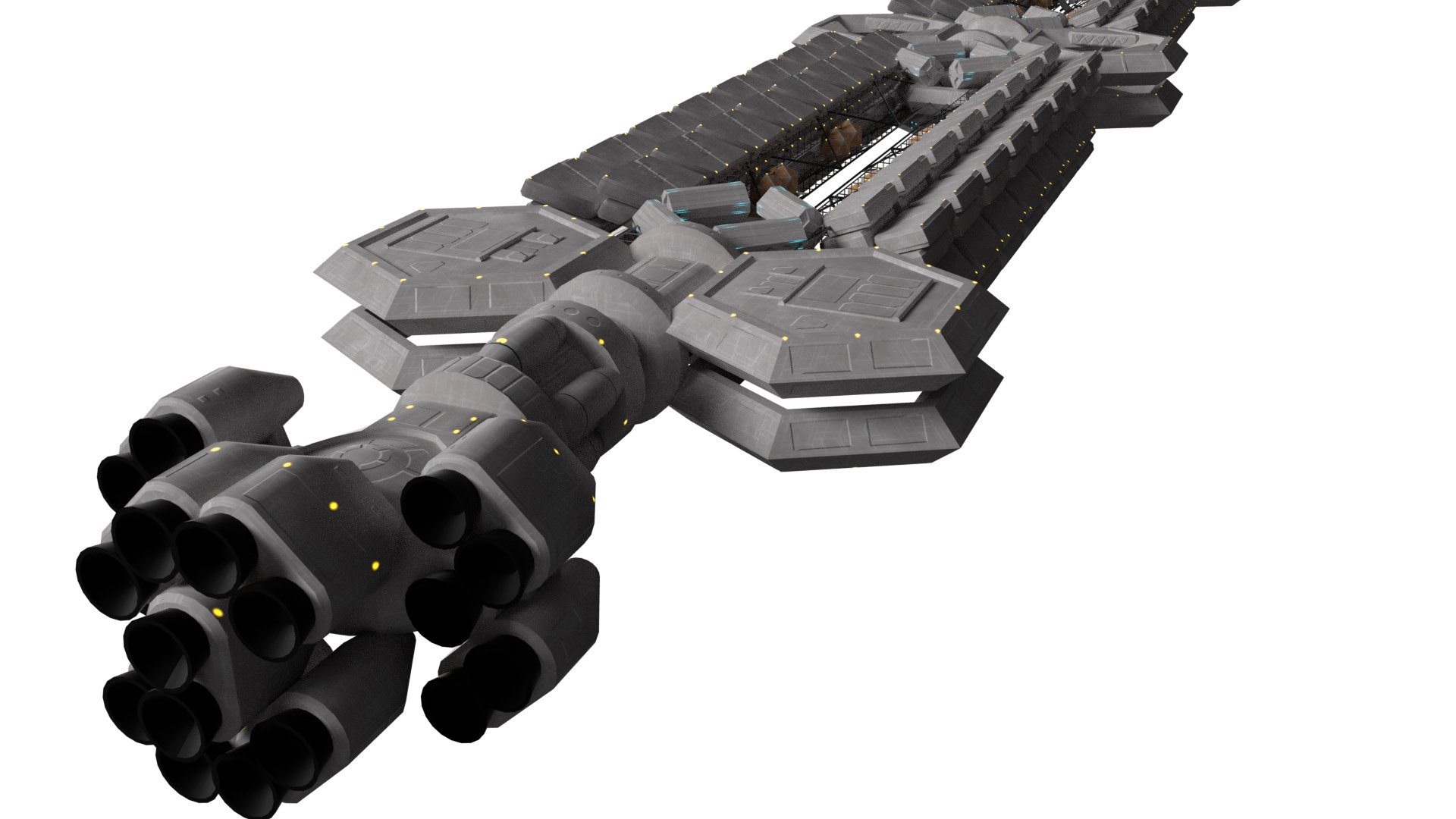 USCSS Covenant 3D Model - TurboSquid 1951255