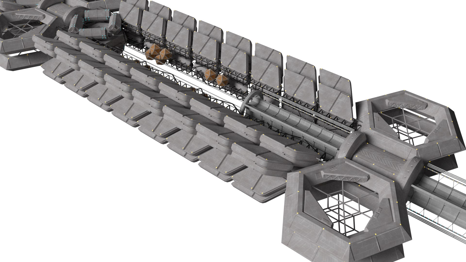USCSS Covenant 3D Model - TurboSquid 1951255