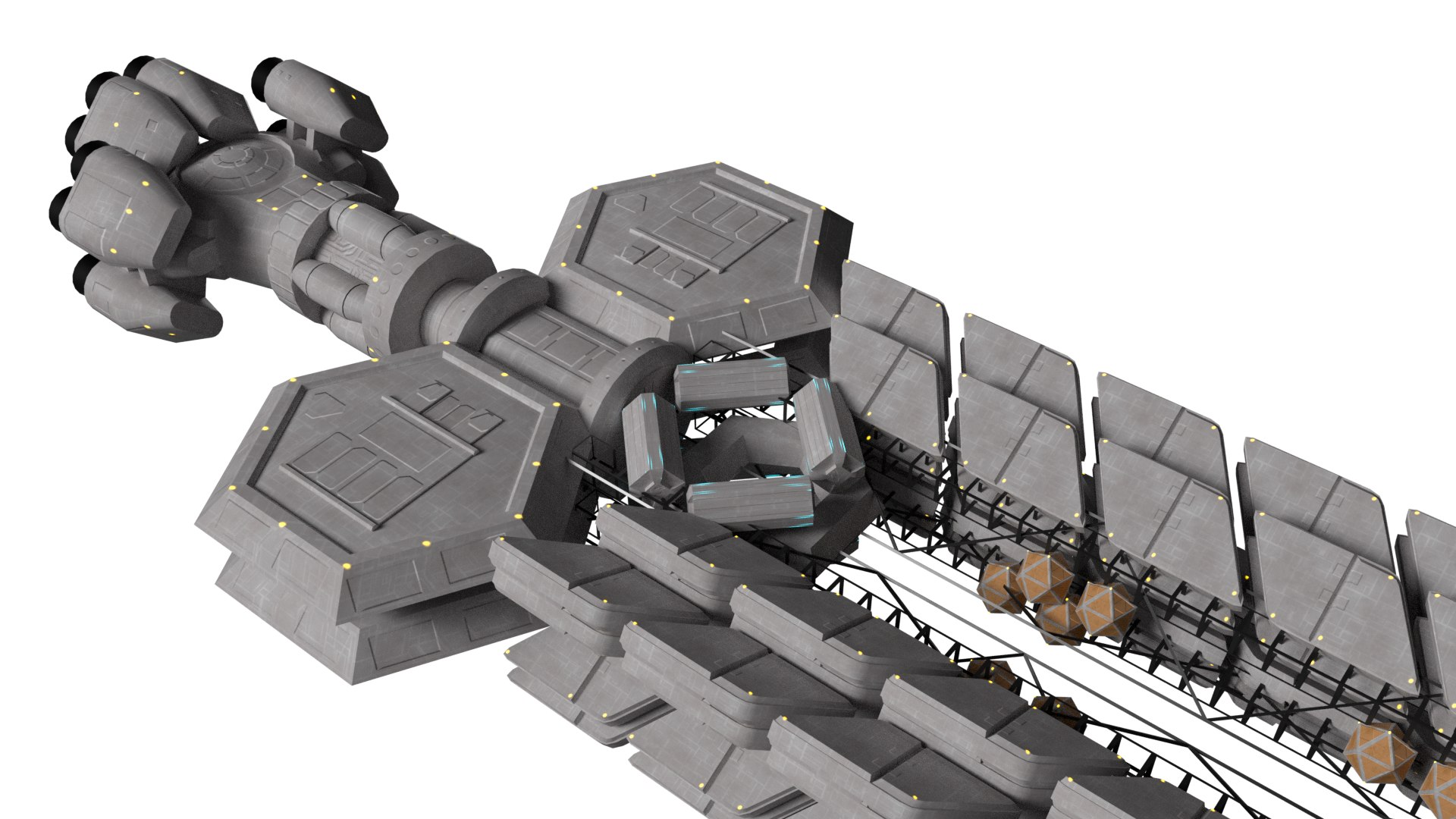 USCSS Covenant 3D Model - TurboSquid 1951255