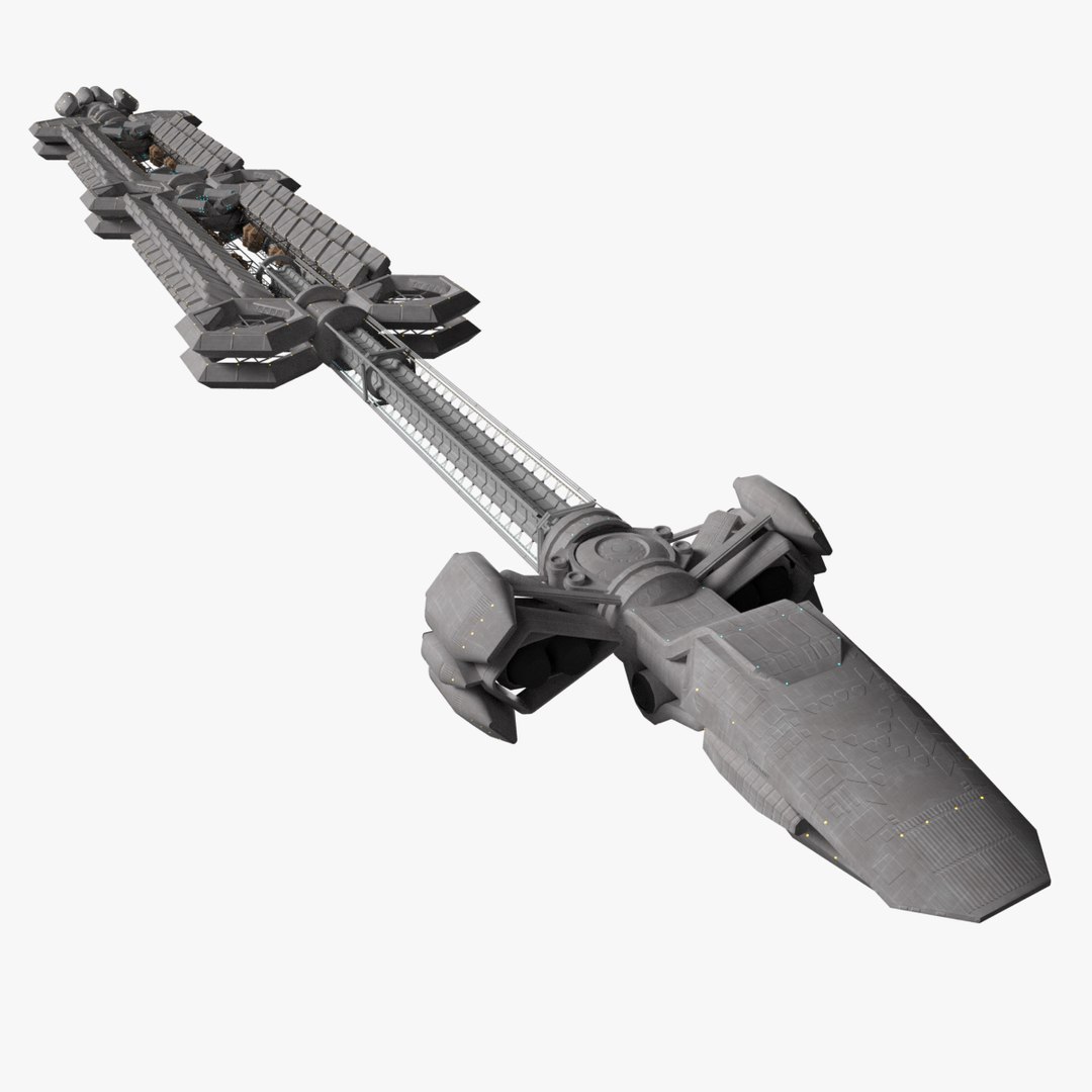 USCSS Covenant 3D model - TurboSquid 1951255