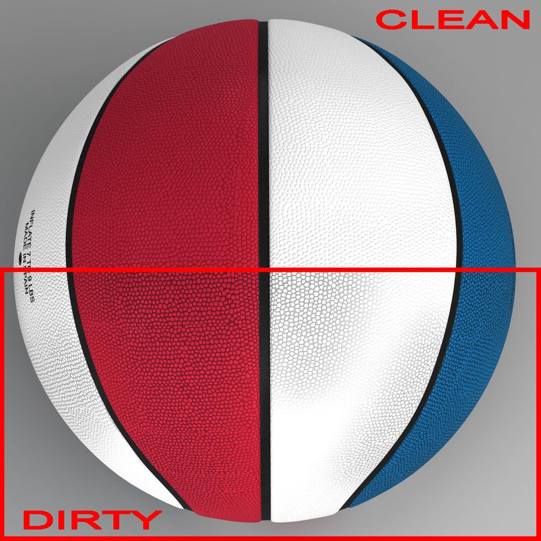 3d Basket Ball Tricolor