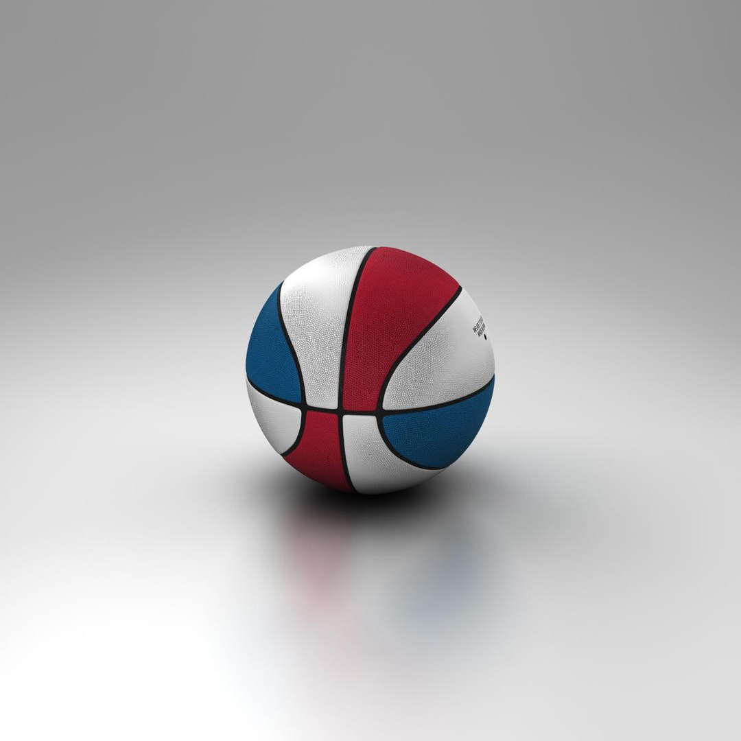 3d Basket Ball Tricolor