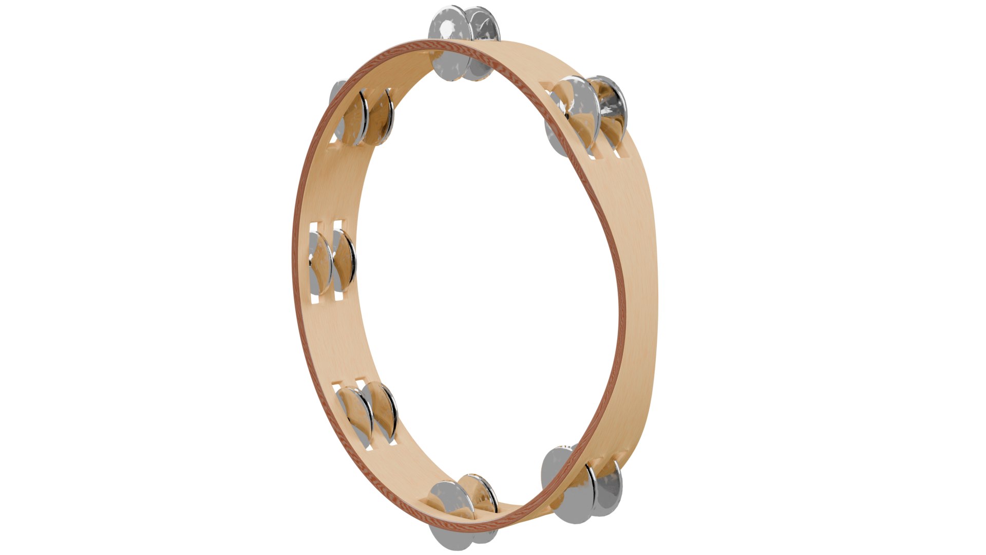 Tambourine 3D - TurboSquid 2326797