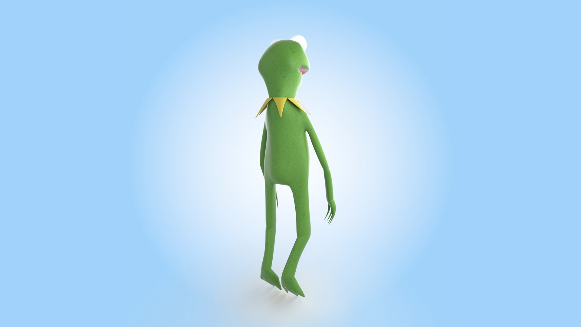 3D Kermit The Frog - TurboSquid 2031410