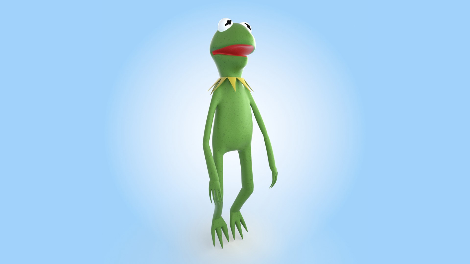 3D Kermit The Frog - TurboSquid 2031410