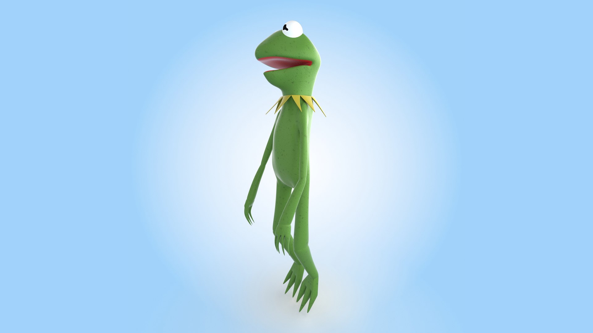 3D Kermit The Frog - TurboSquid 2031410