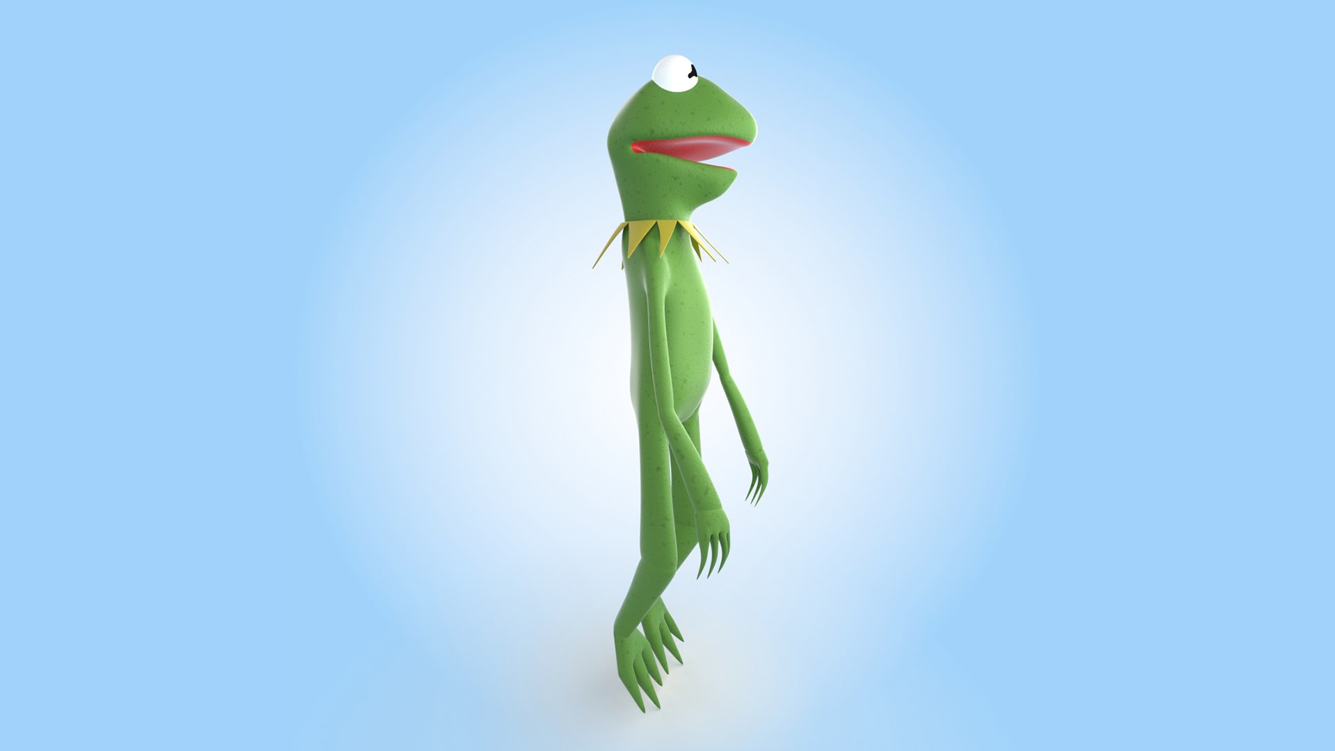 3D Kermit The Frog - TurboSquid 2031410