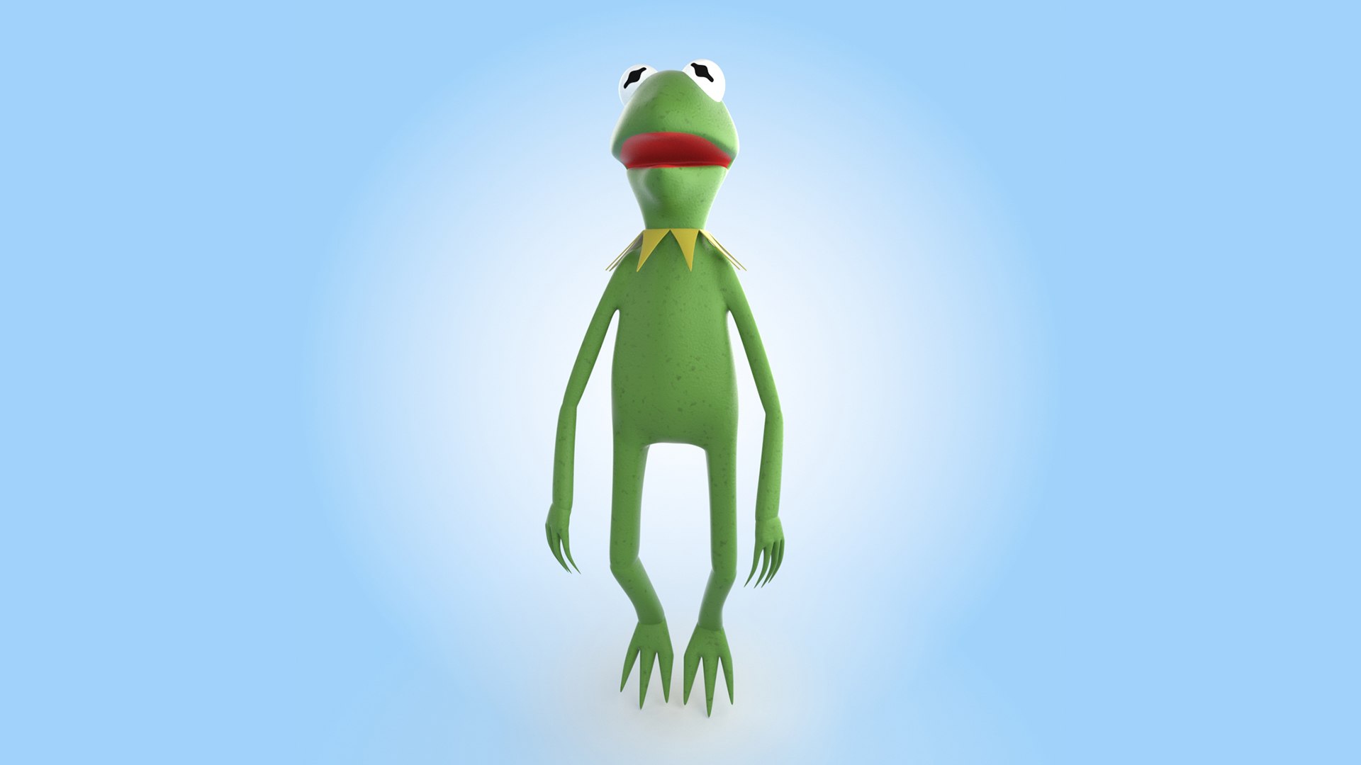 3D Kermit The Frog - TurboSquid 2031410