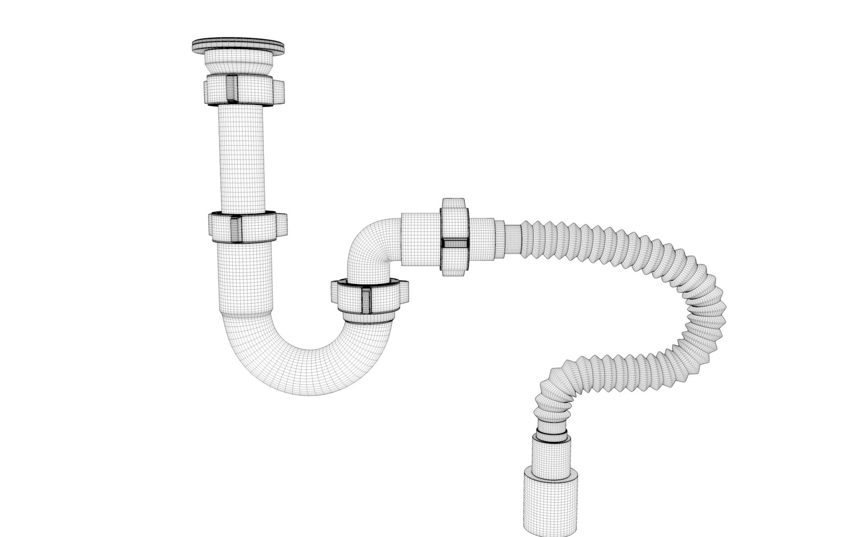 Free 3D Kitchen Siphon 001 - TurboSquid 1736266