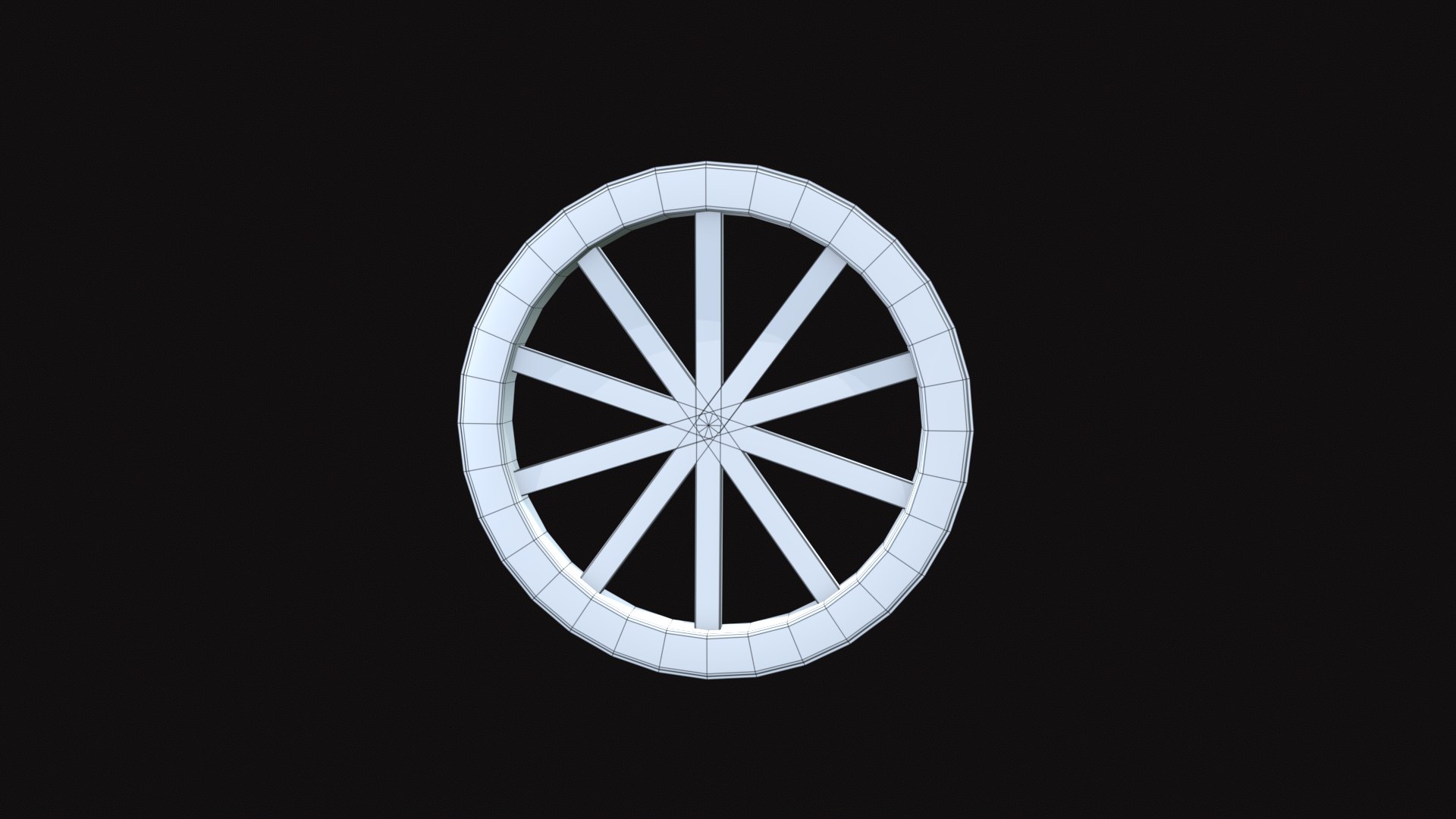 3D Medieval Wheel - TurboSquid 2310685