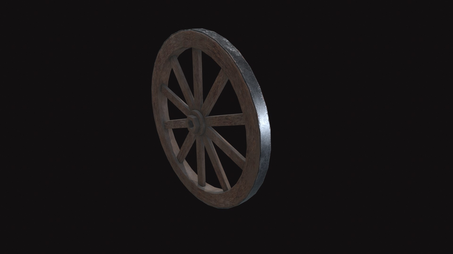3D Medieval Wheel - TurboSquid 2310685