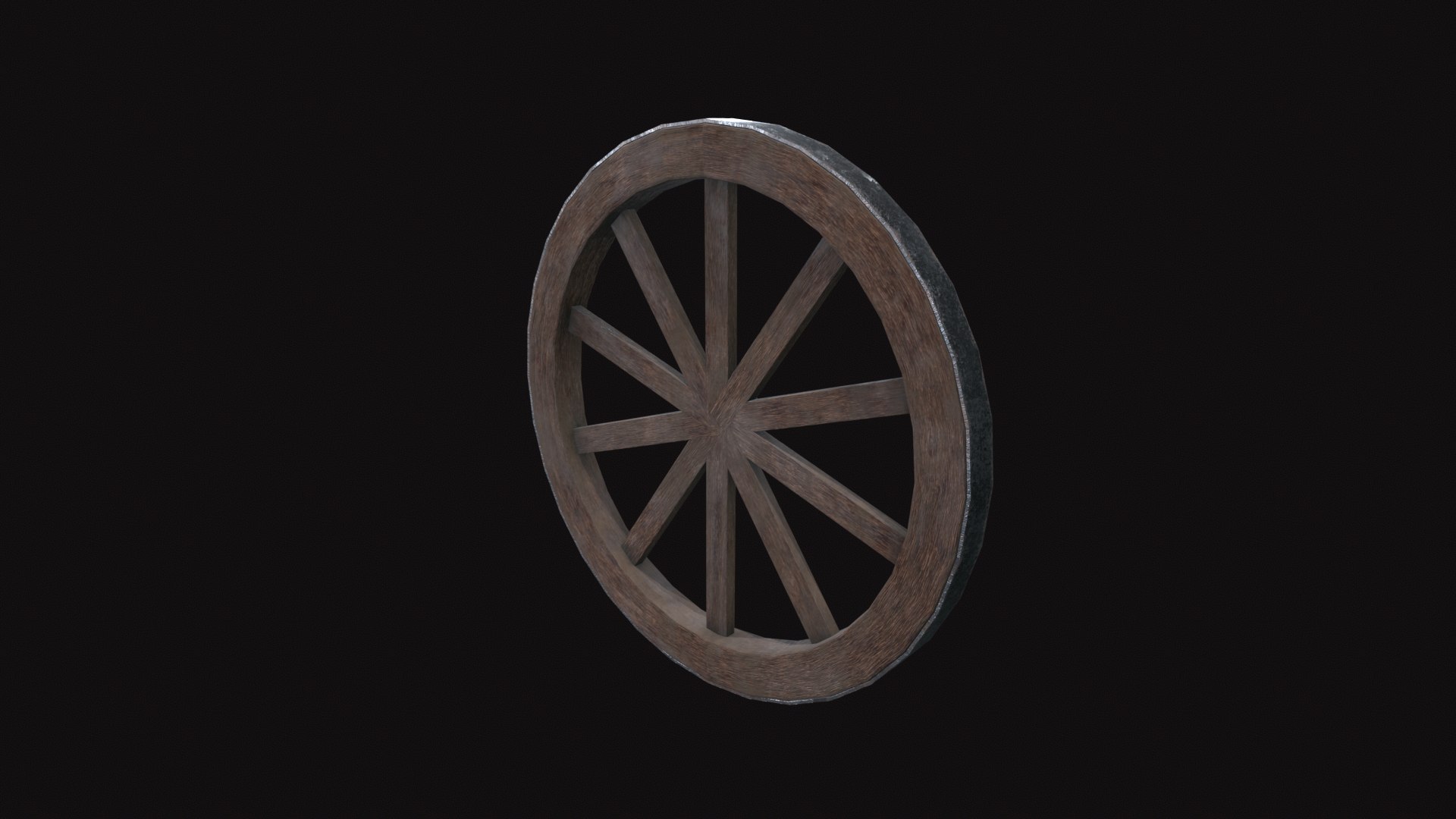 3D Medieval Wheel - TurboSquid 2310685