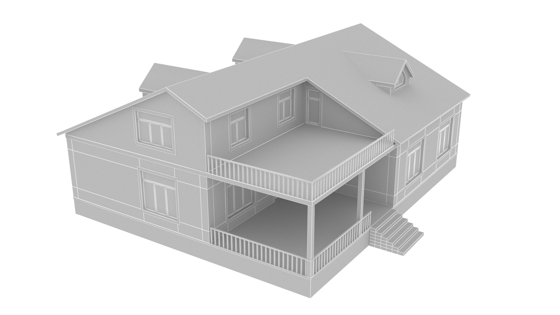 House 3D Model - TurboSquid 2368363
