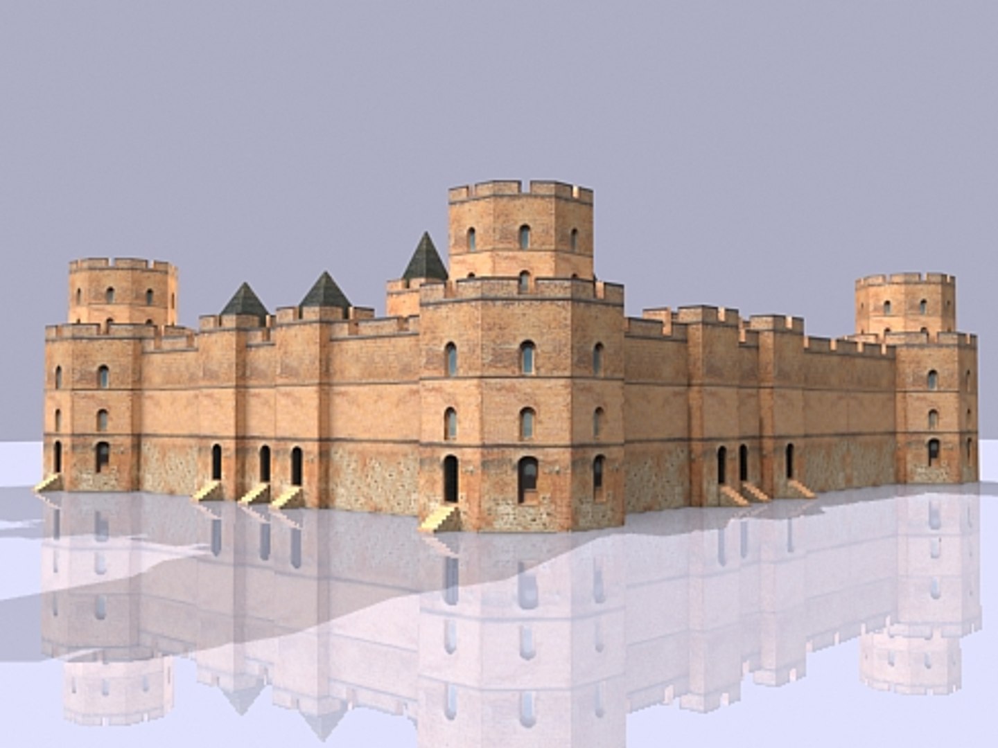 Castle 3d Model