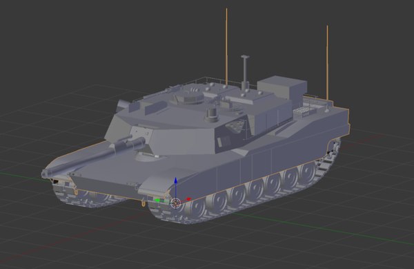 3D tank model - TurboSquid 1307663
