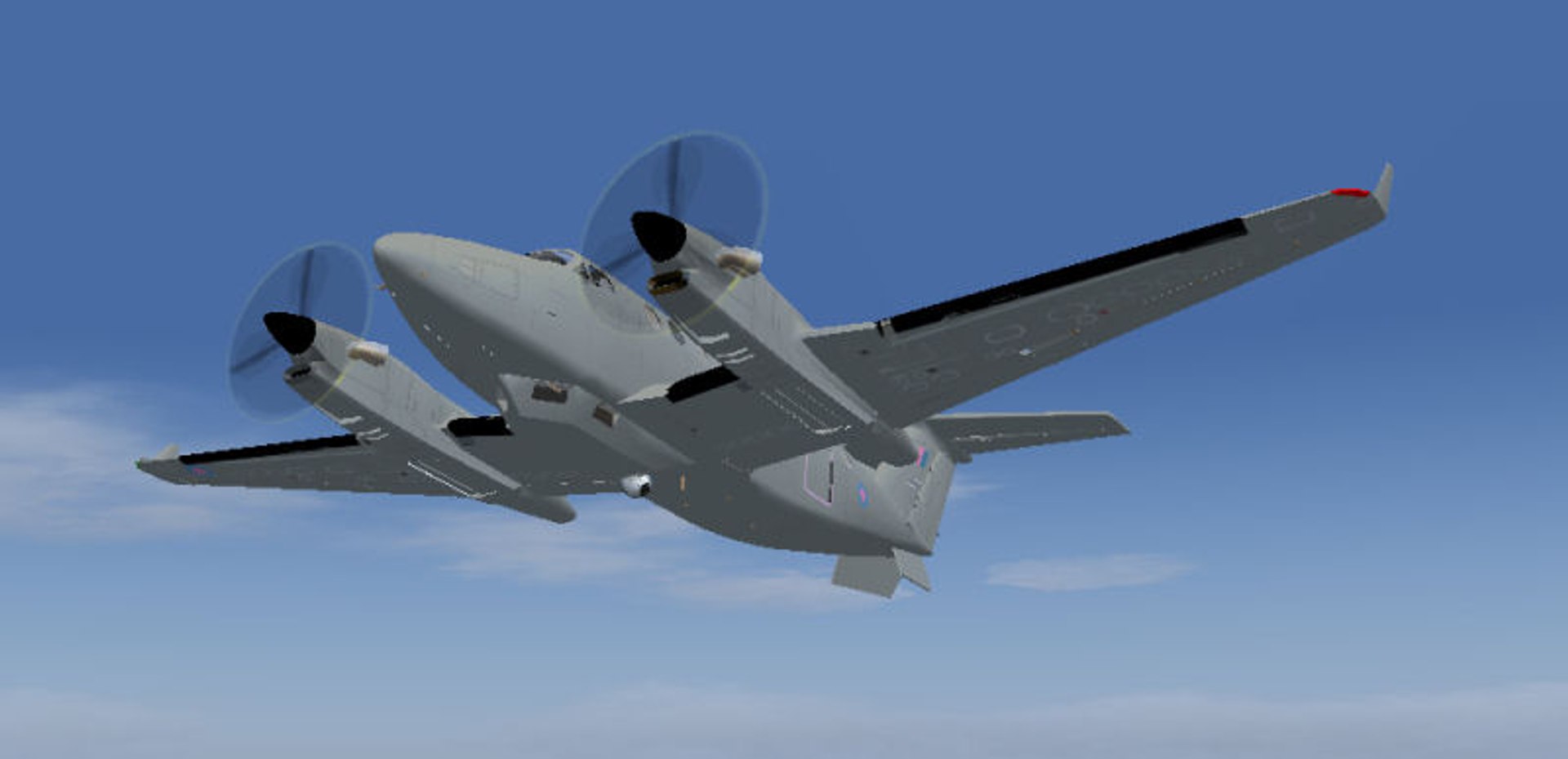 3d Raf Shadow R1 Beech