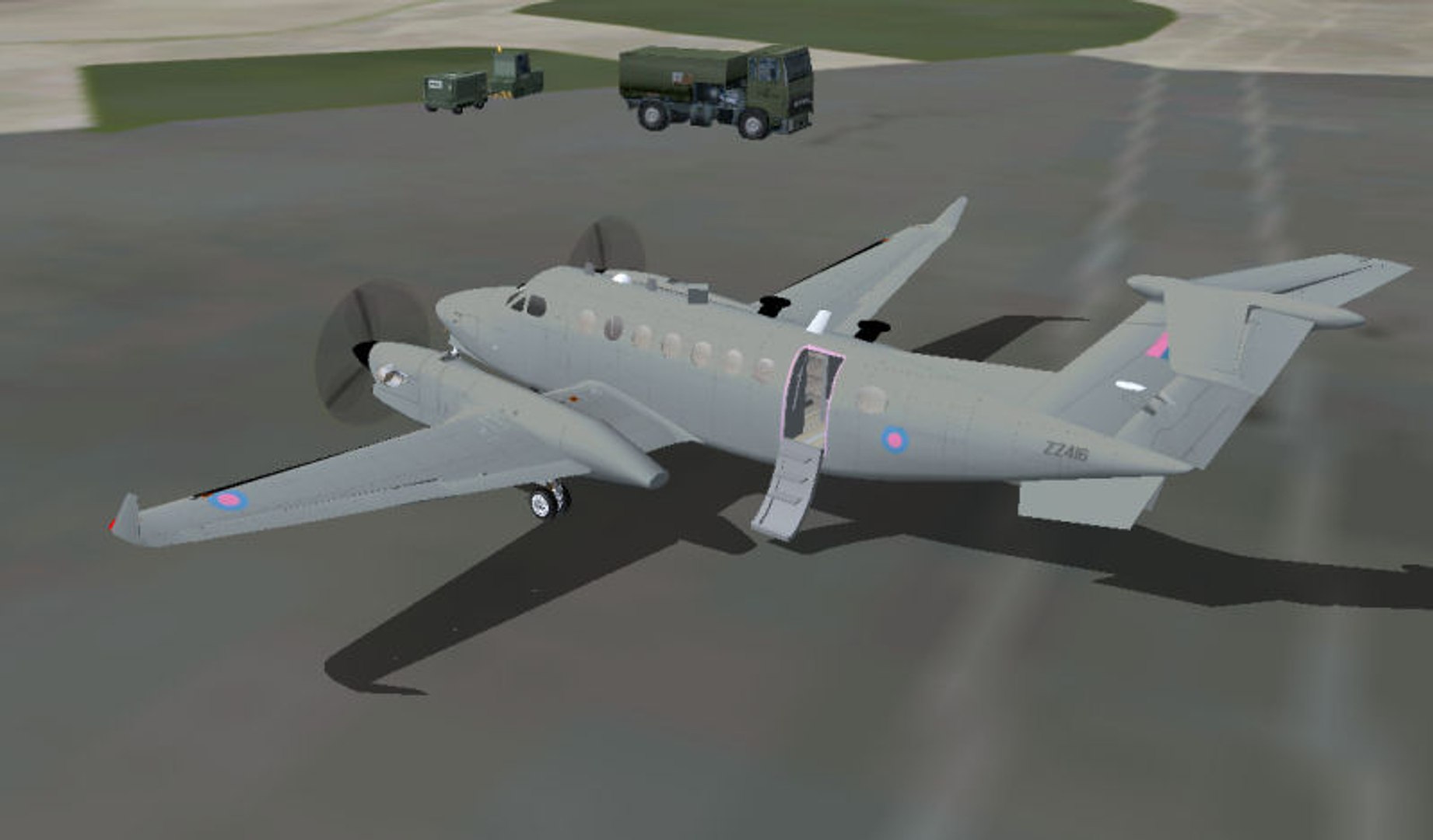 3d Raf Shadow R1 Beech