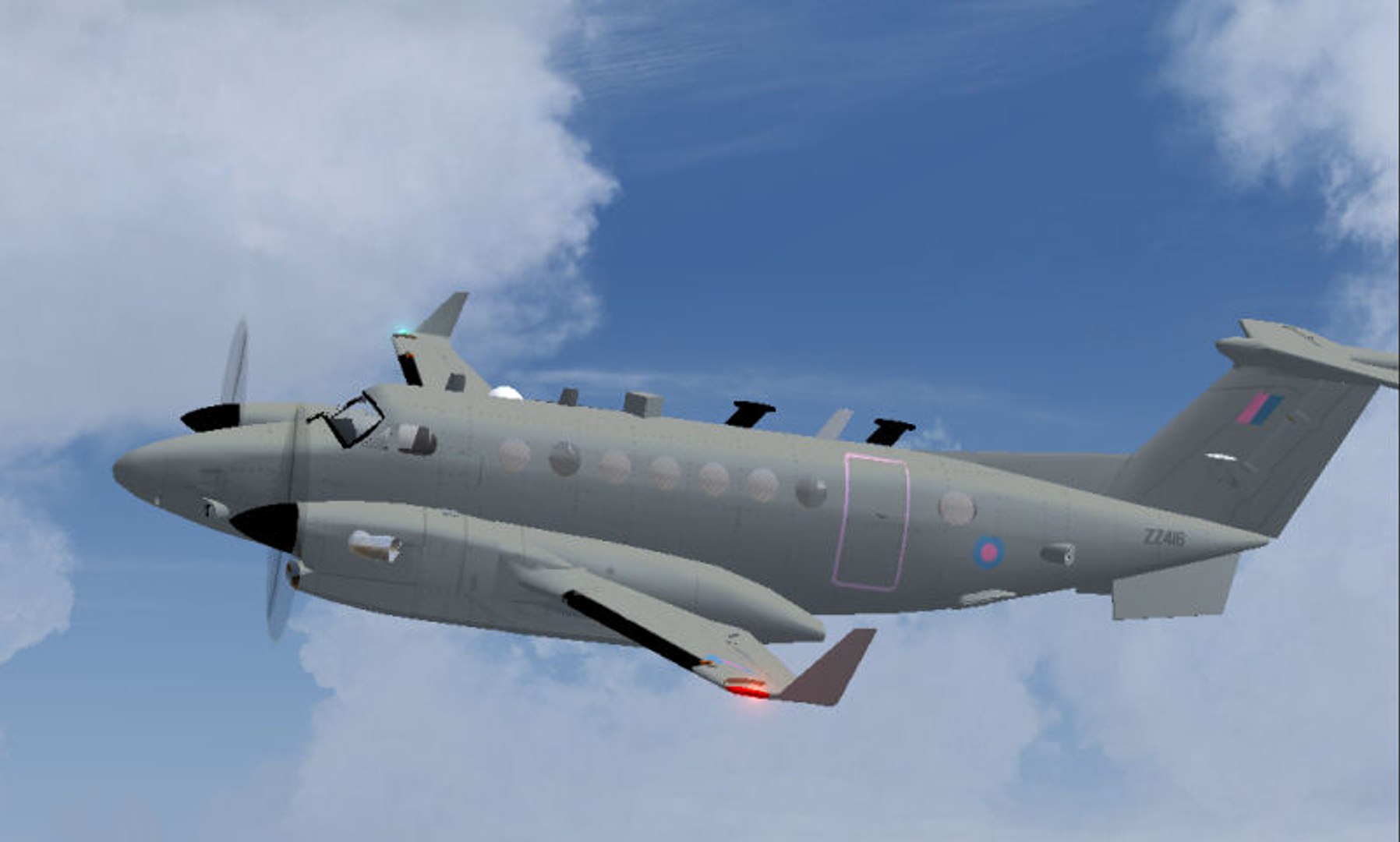 3d Raf Shadow R1 Beech