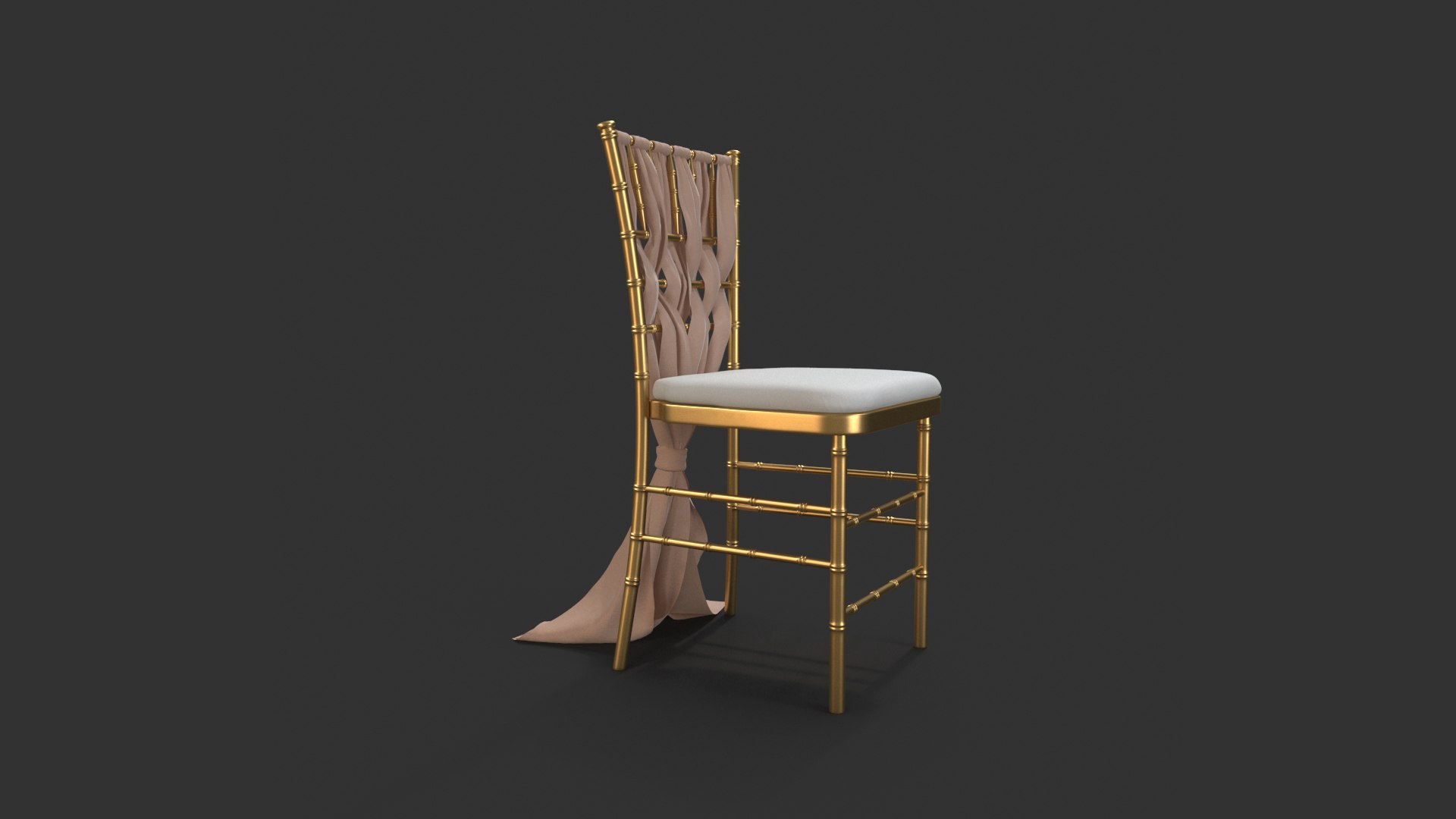 3D Event Chiavari Chairs Gold - TurboSquid 1975719