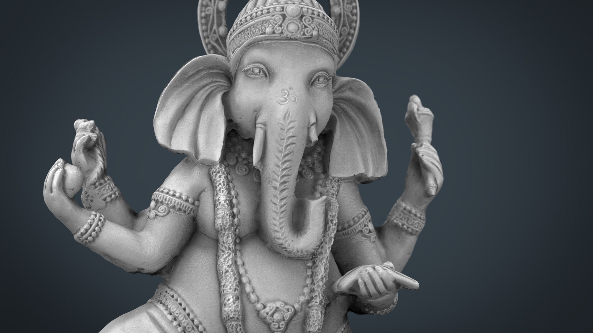 Dancing Ganesha S Elephant 3d Model