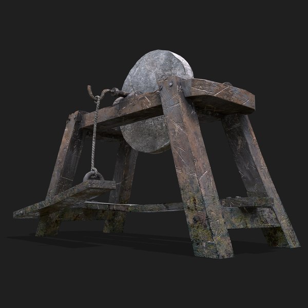 3D model Medieval Grindstone - TurboSquid 1748340