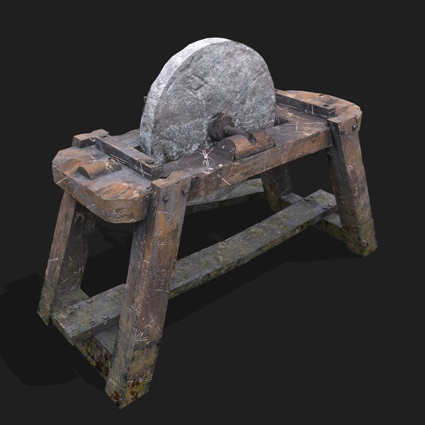 3D model Medieval Grindstone - TurboSquid 1748340