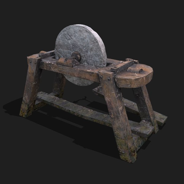 3D model Medieval Grindstone - TurboSquid 1748340
