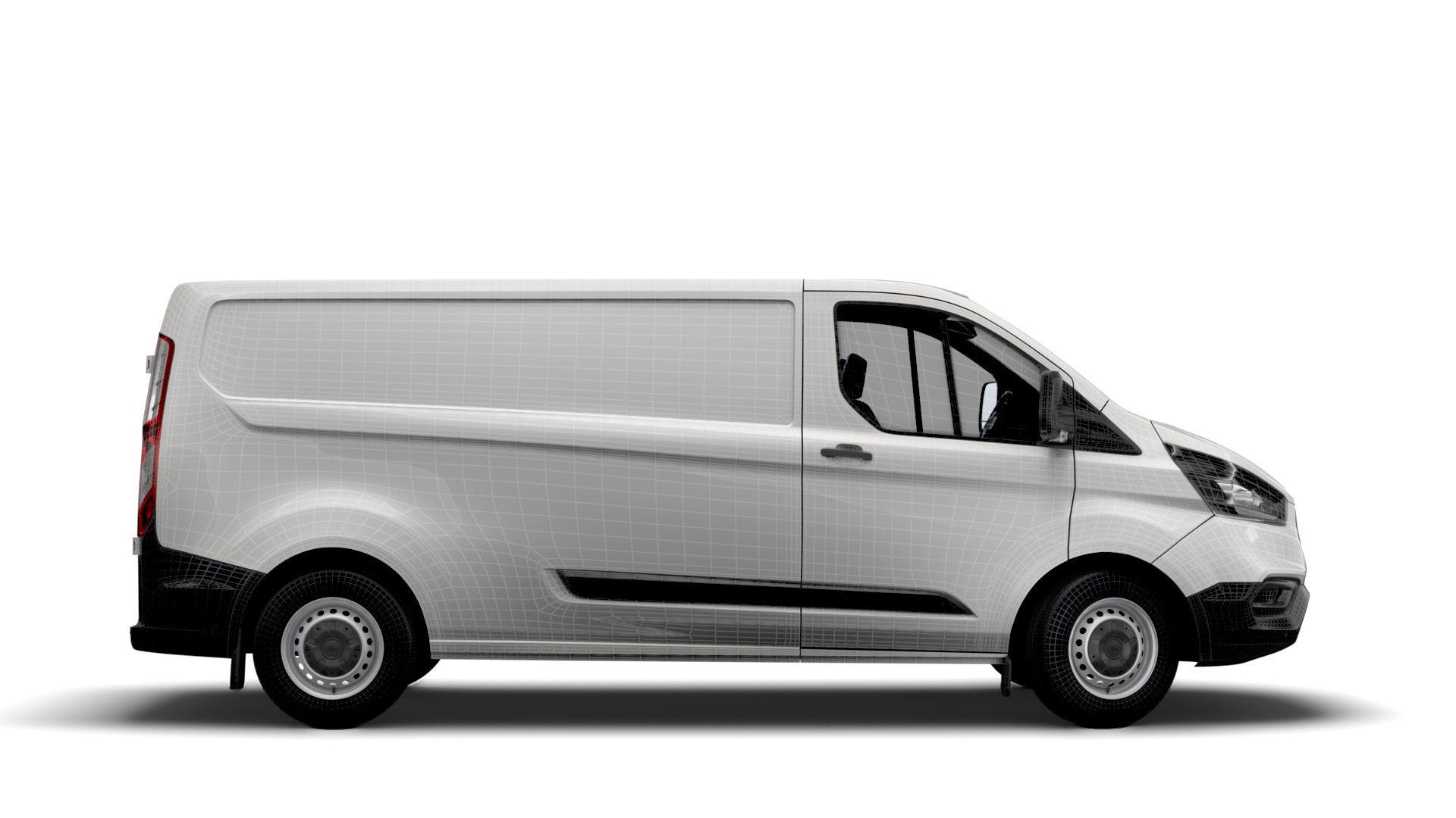 Transit Custom L2h1 Leader 3D Model - TurboSquid 1656687